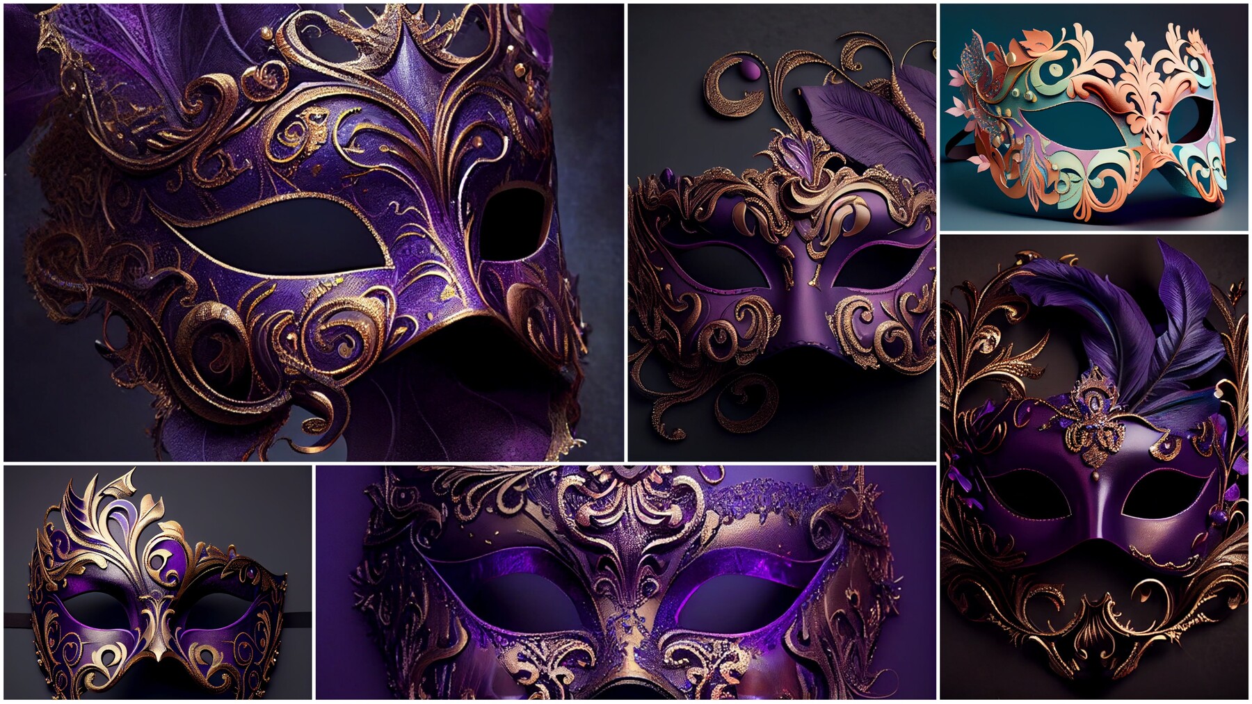 ArtStation - 165 Carnival Mask | Artworks