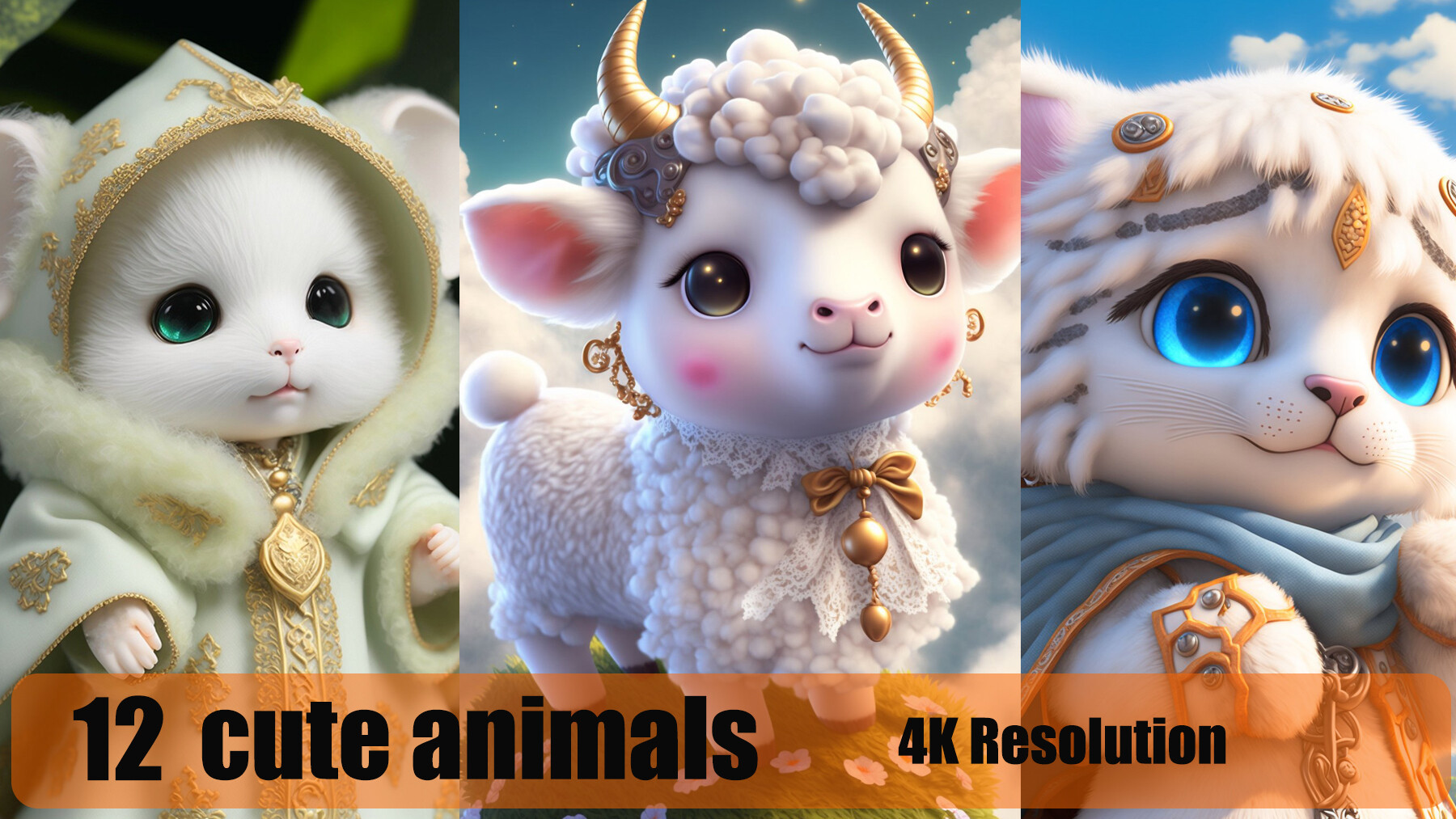 ArtStation - Cute pets group of pictures | Artworks