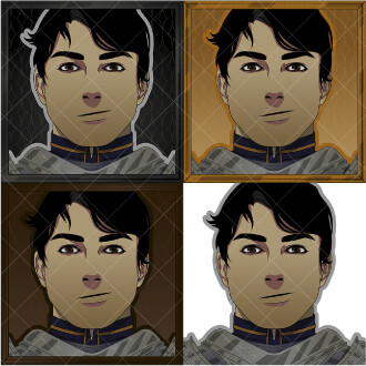 ArtStation - 10 Knight Character Portraits | Game Assets