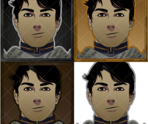 ArtStation - 10 Knight Character Portraits | Game Assets