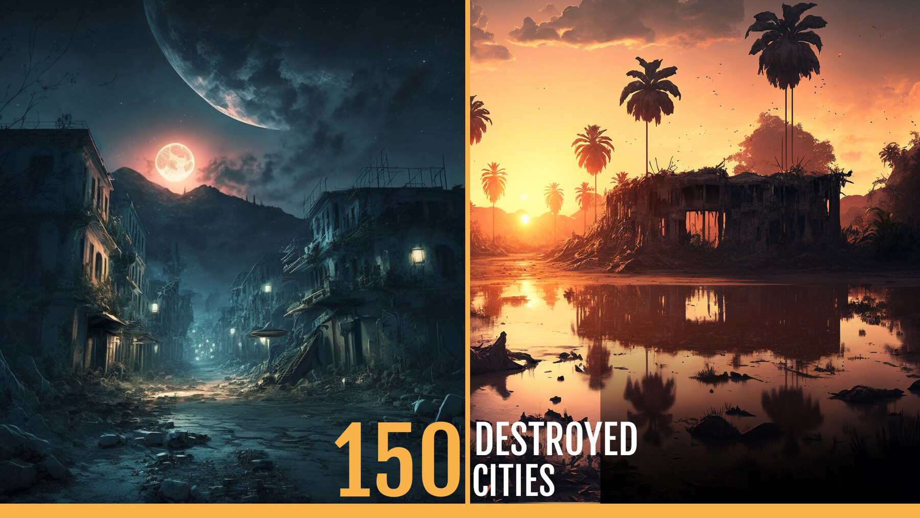 ArtStation - 150 Destroyed City references | Artworks