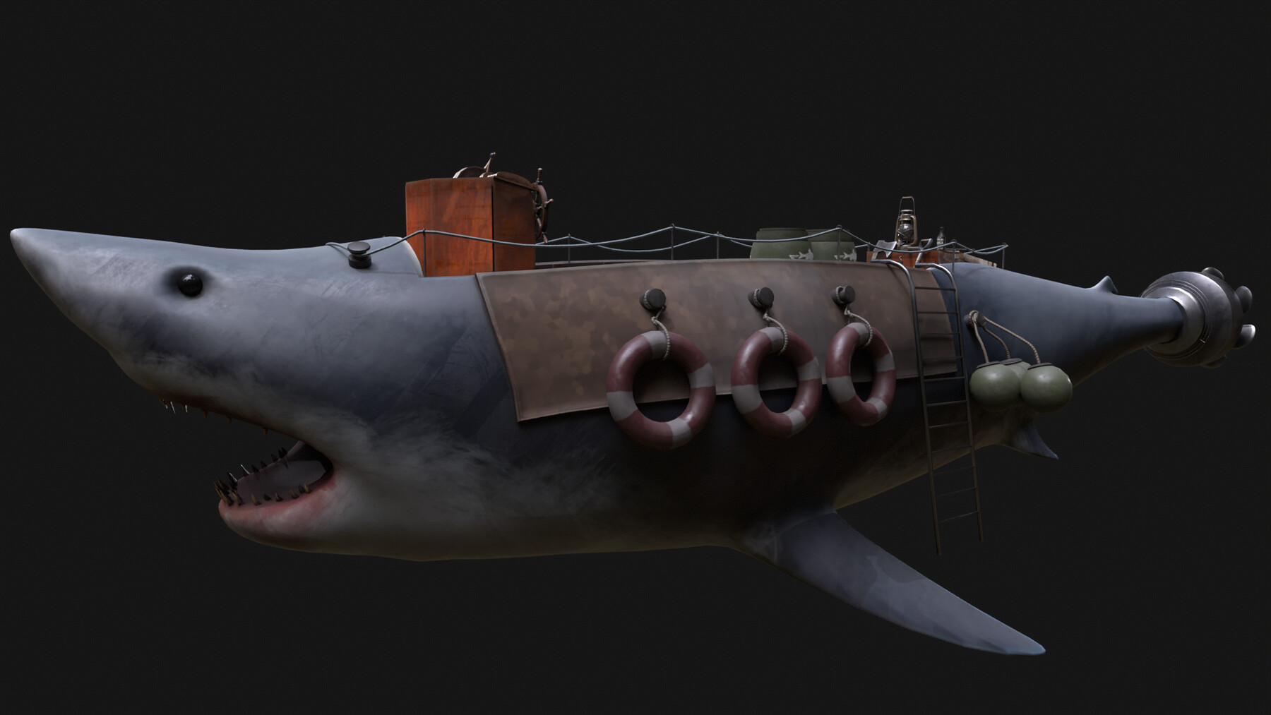 ArtStation - Stylized Shark | Game Assets