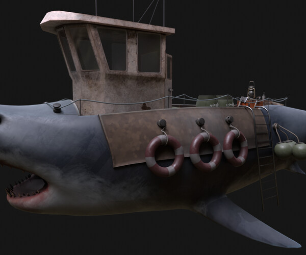 ArtStation - Stylized Shark | Game Assets