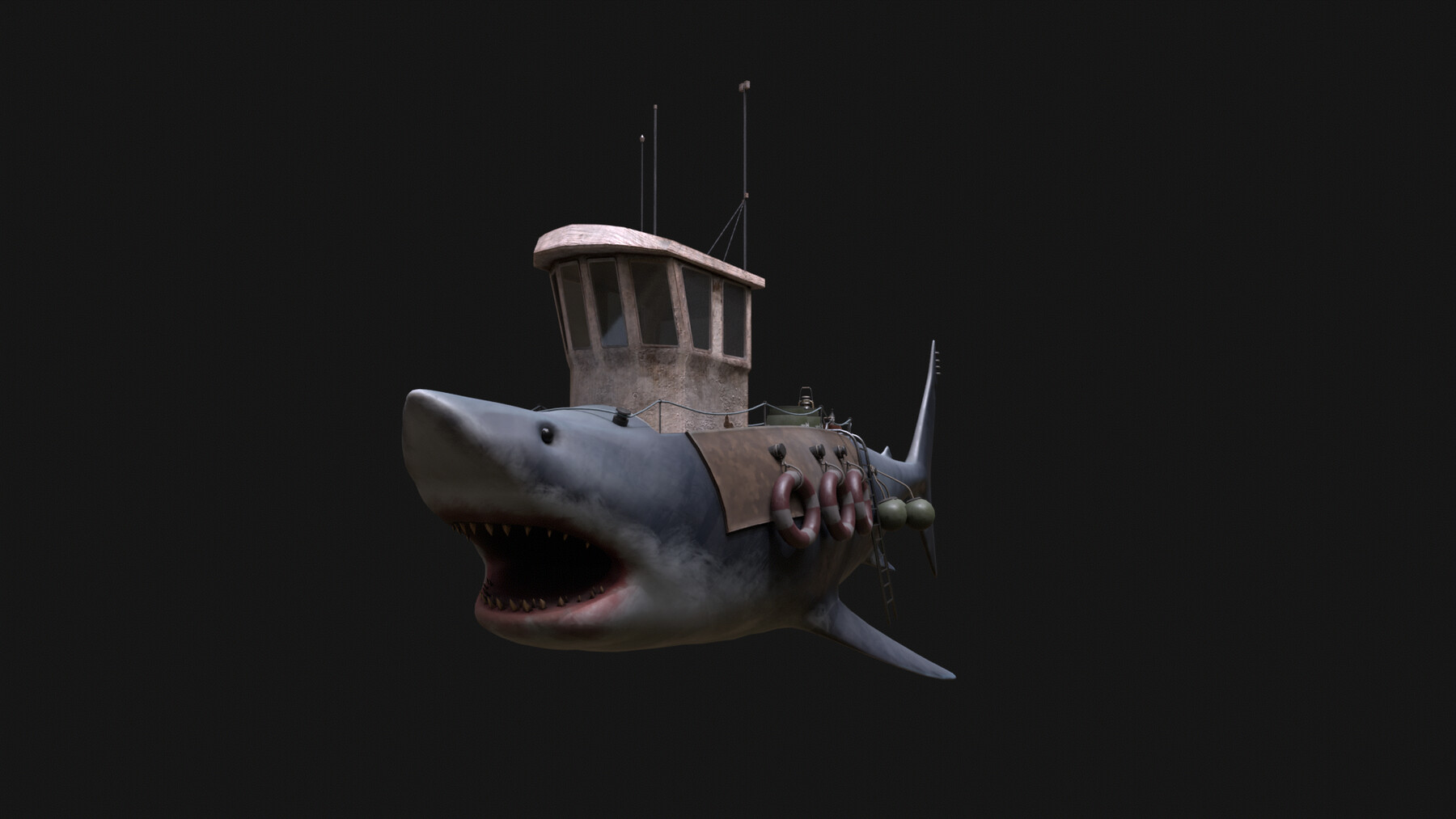 ArtStation - Stylized Shark | Game Assets
