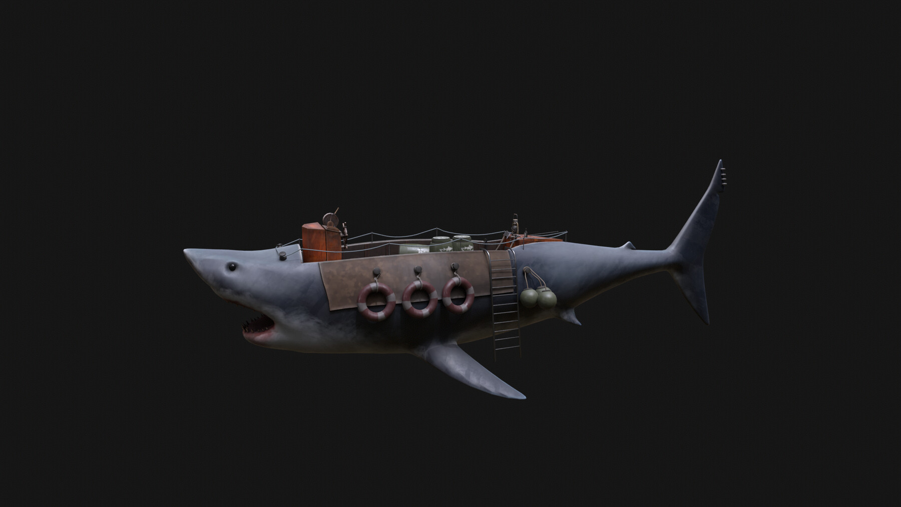 ArtStation - Stylized Shark | Game Assets