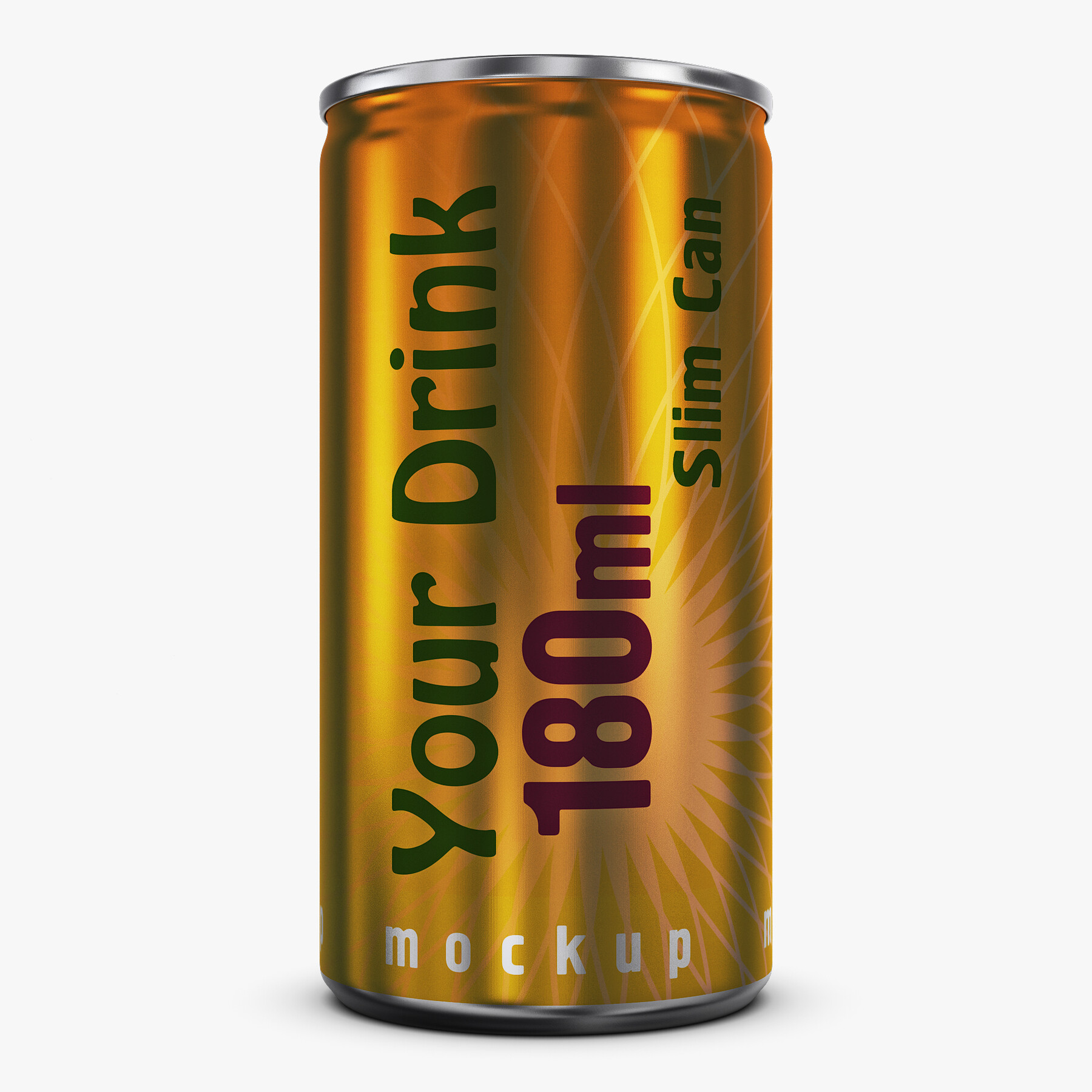 ArtStation - Aluminum Slim Can 180ml v 2 | Resources