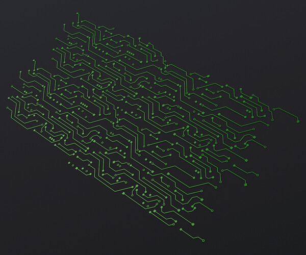 ArtStation - Electronic Circuit Board Pattern M 1 | Resources