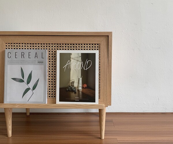 ArtStation - Kane Magazine Rack Side Table | Resources