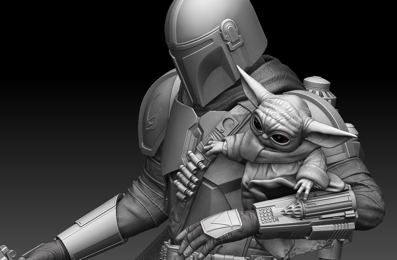 ArtStation - mandalorian 3D print model | Resources
