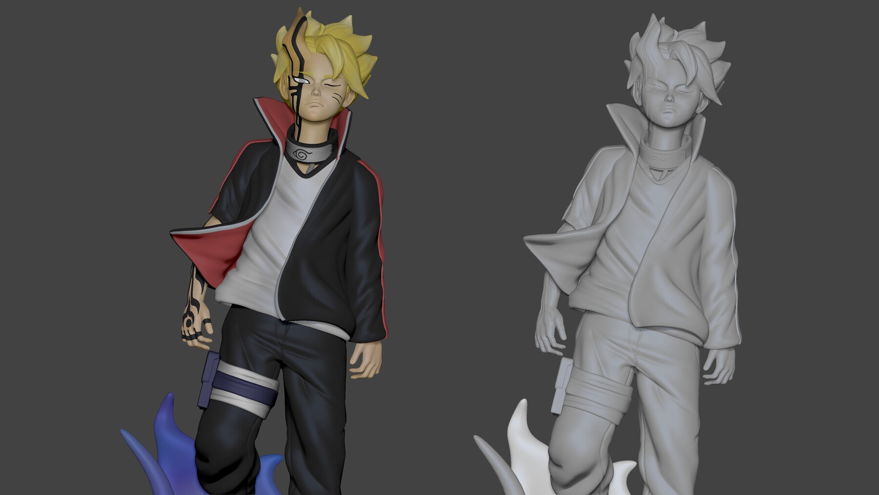 ArtStation - Borushiki Boruto Naruto Next Generations For 3D Print ...