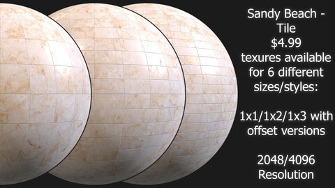 ArtStation - Sandy Beach - Tile | Game Assets