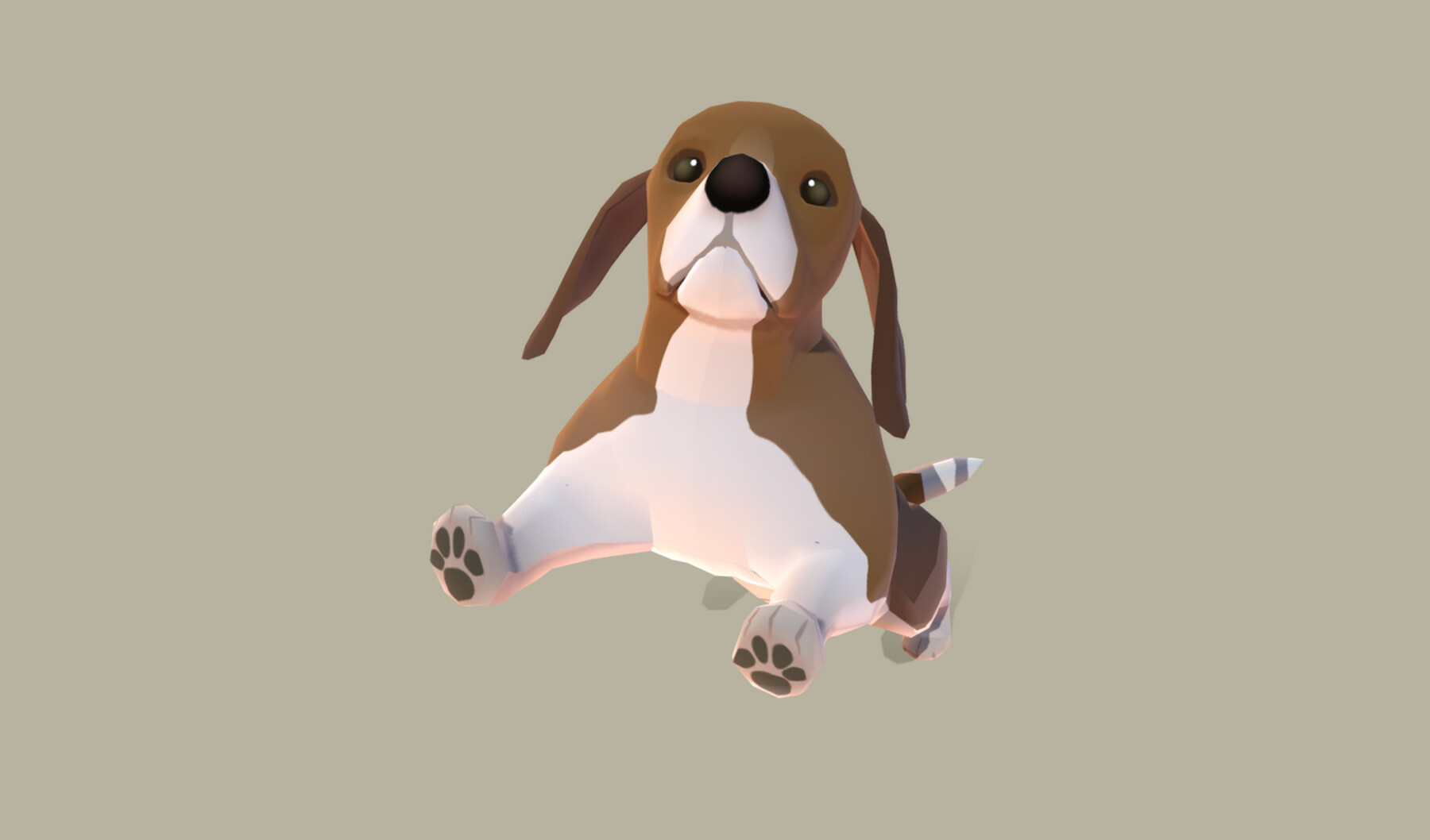 ArtStation - DOG Full Animations - Beagle | Game Assets
