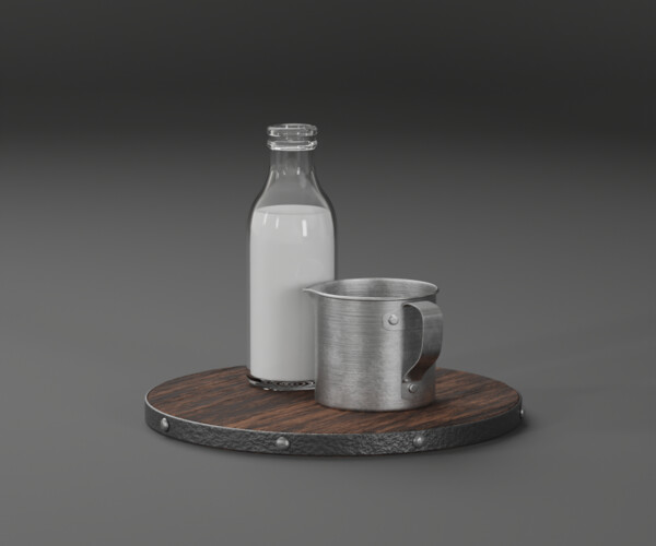 ArtStation - Milk Man Old Tools. | Resources