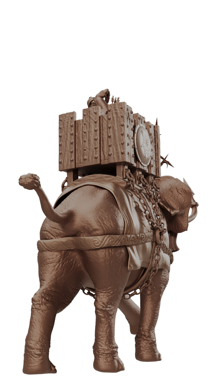 ArtStation - Carthaginian War Elephant | Resources