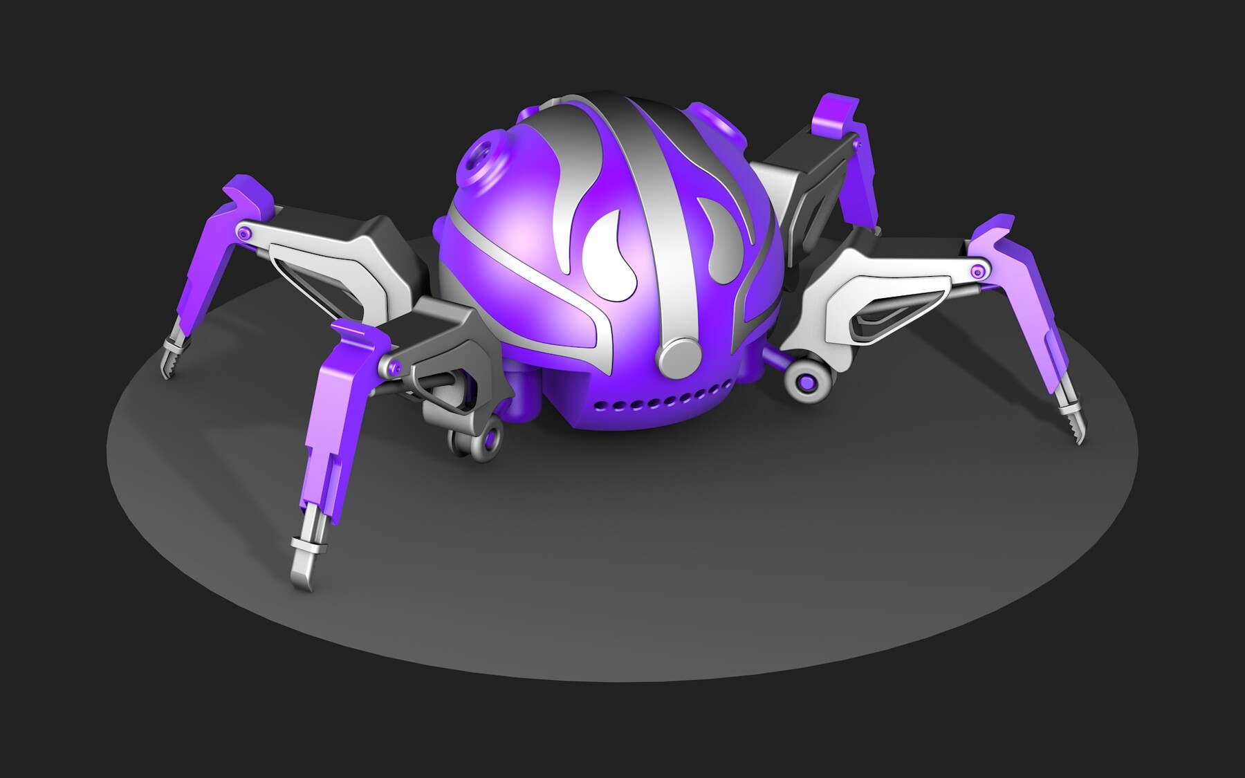 ArtStation - Robot Insect with claws | Resources