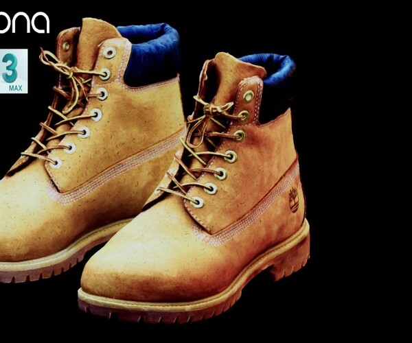 ArtStation - TIMBERLAND SHOES Low-poly | Game Assets