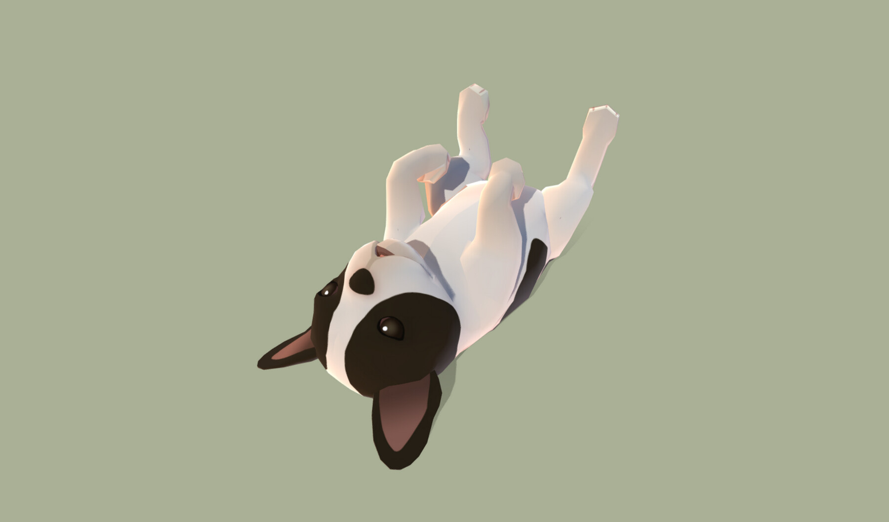 ArtStation - DOG Full Animations - Boston Terrier | Game Assets