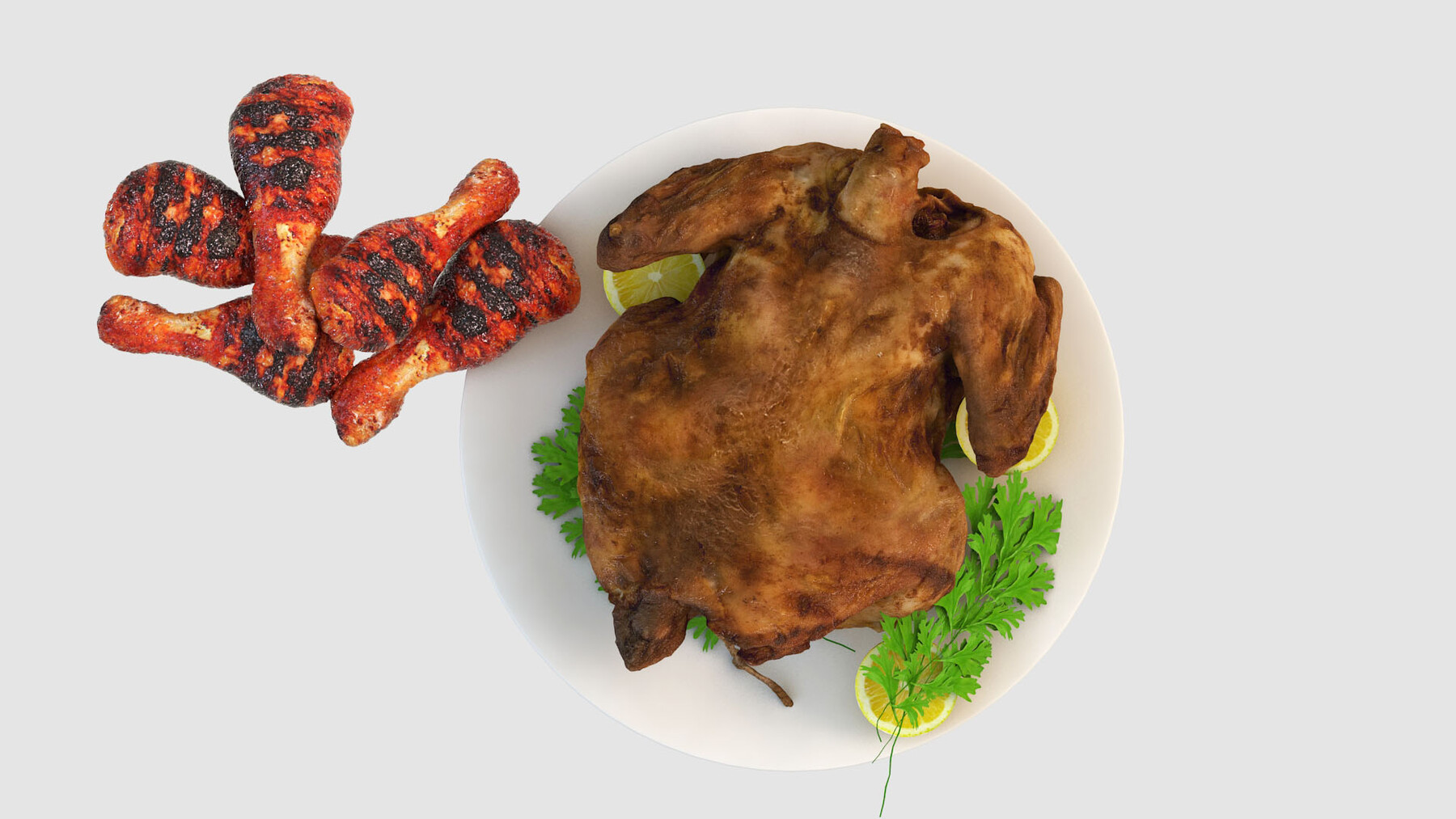 ArtStation - fried chicken | Game Assets