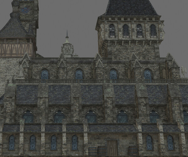 ArtStation - dark castle | Game Assets