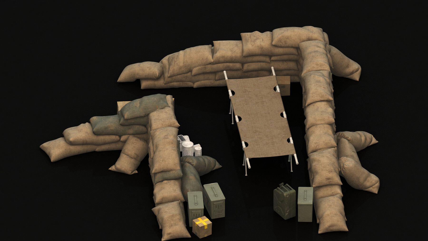 ArtStation - military asset 01 | Game Assets