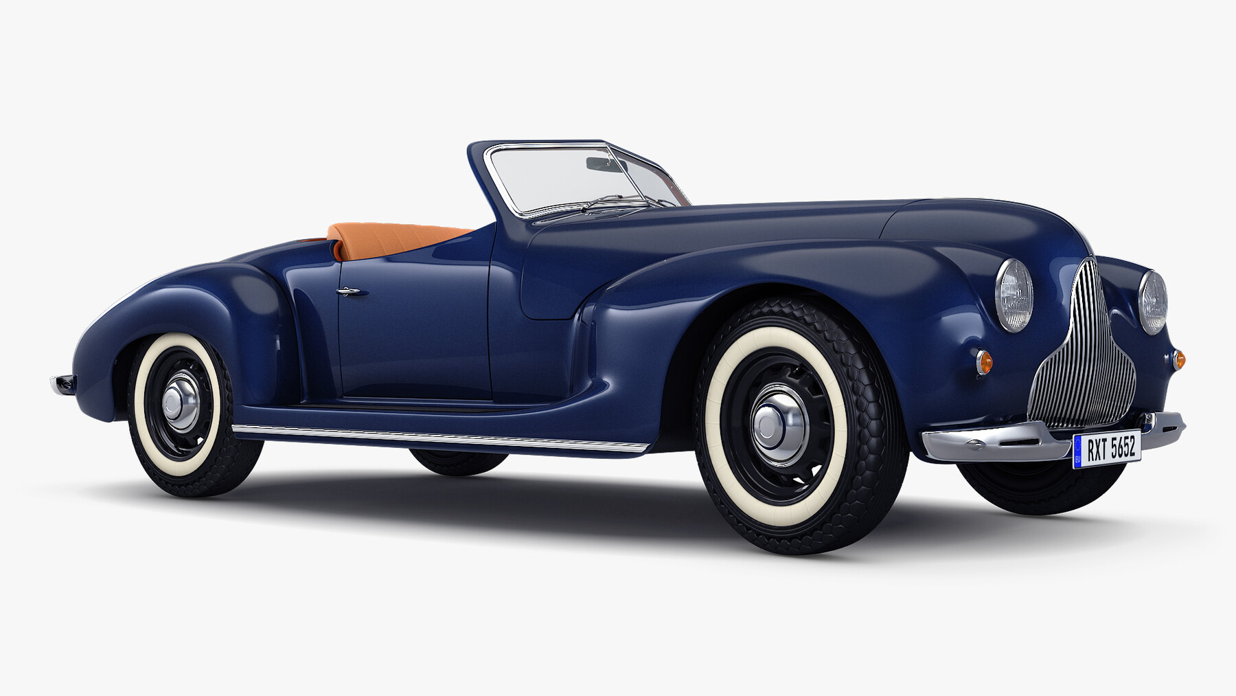 ArtStation - Generic Cabriolet Retro Car M 1 | Resources