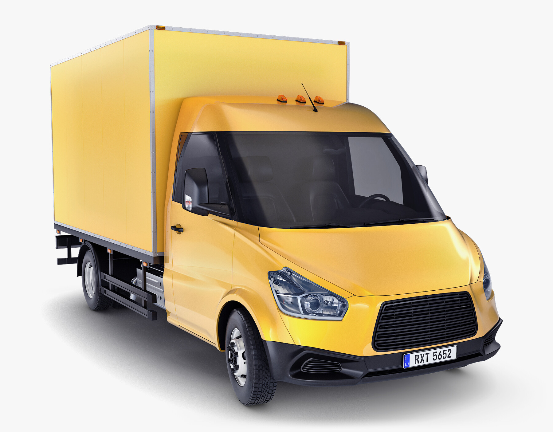 ArtStation - Generic Box Truck M 1 | Resources