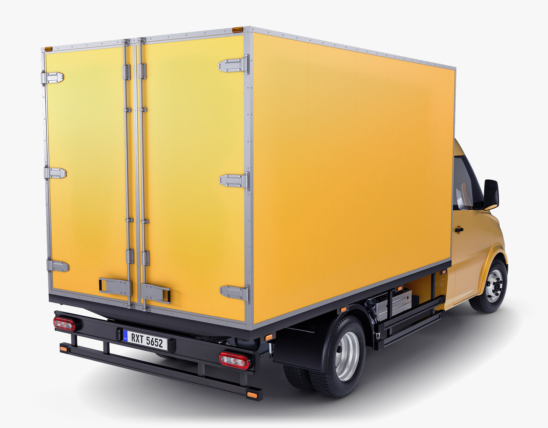 ArtStation - Generic Box Truck M 1 | Resources