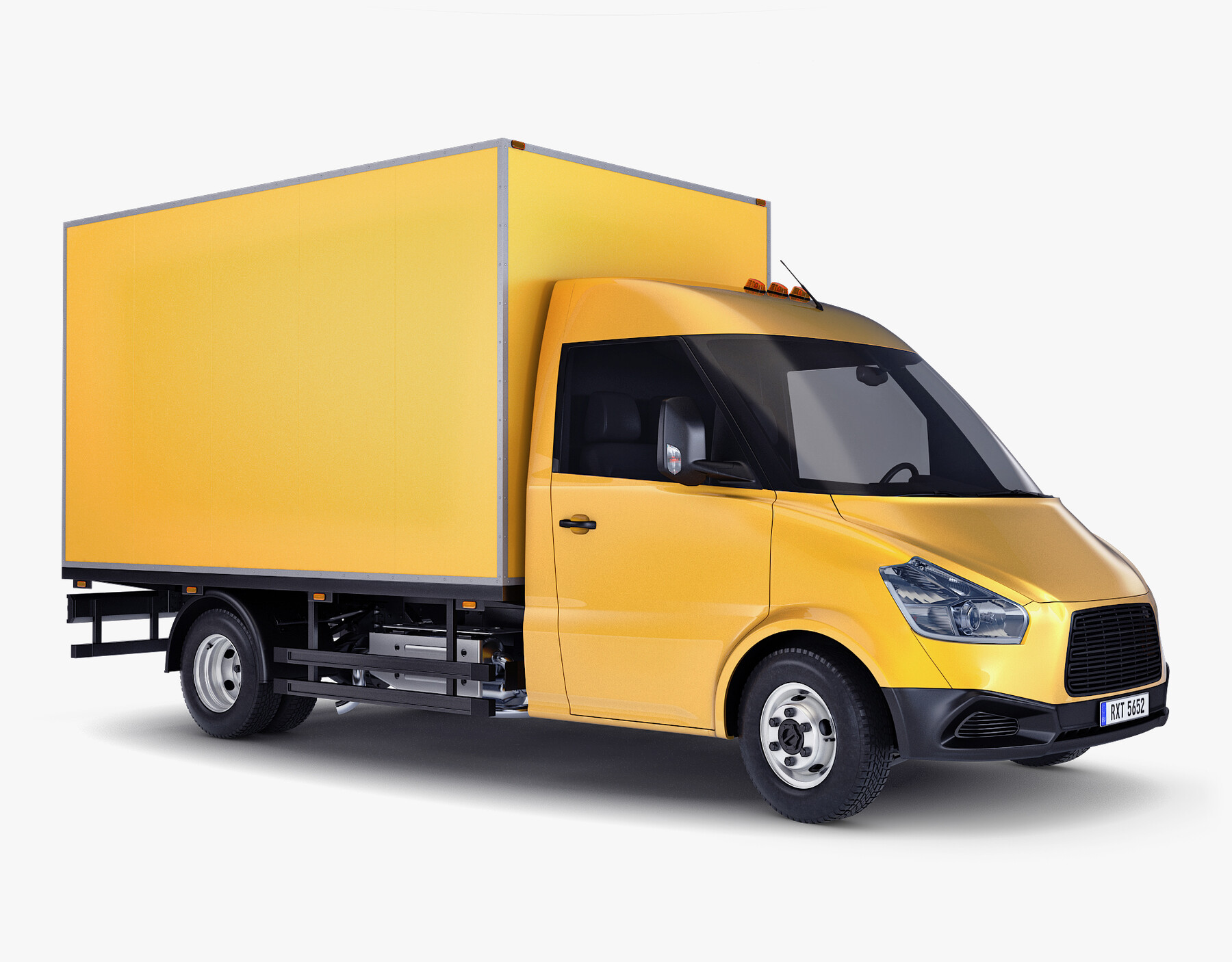 ArtStation - Generic Box Truck M 1 | Resources