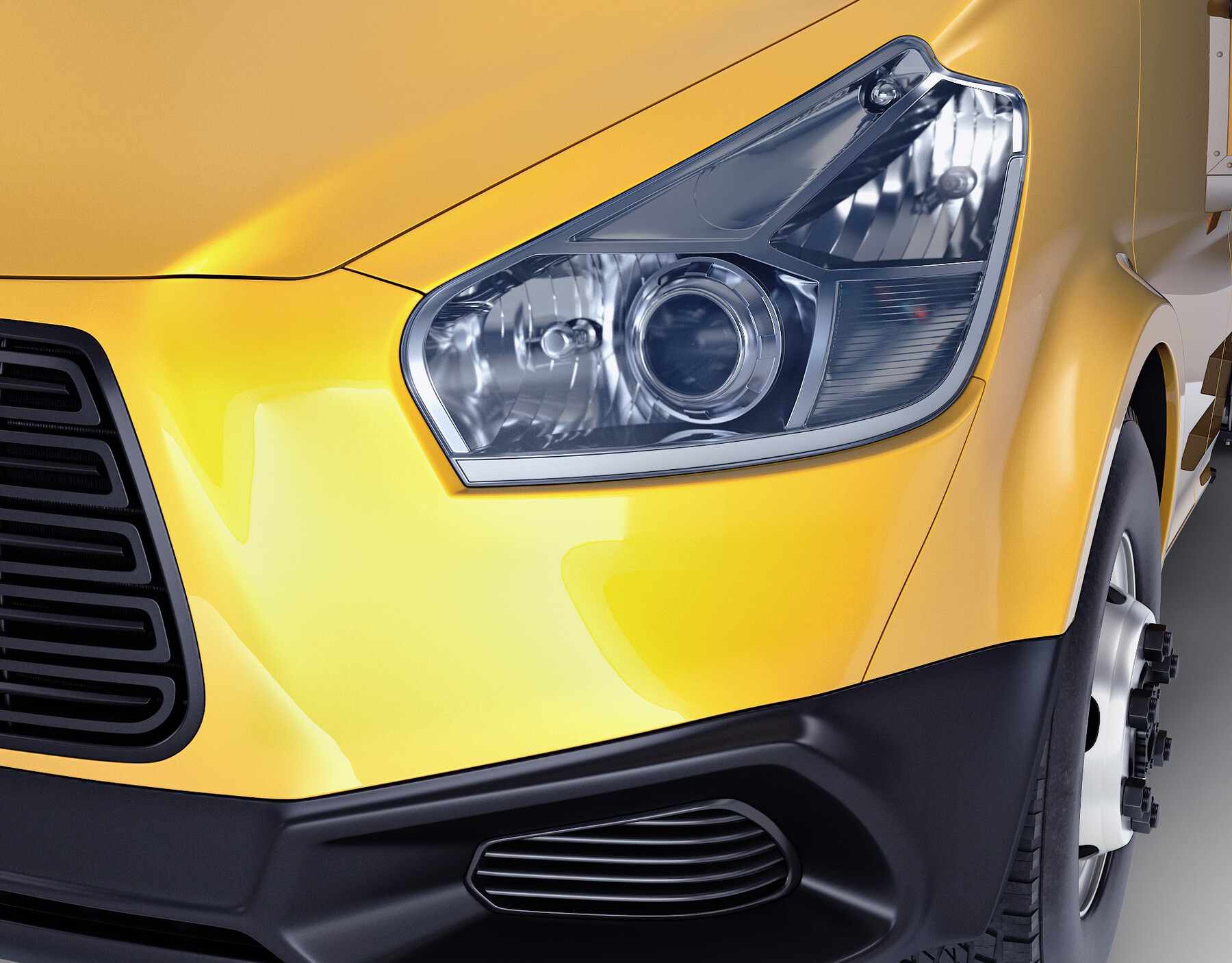 ArtStation - Generic Box Truck M 1 | Resources