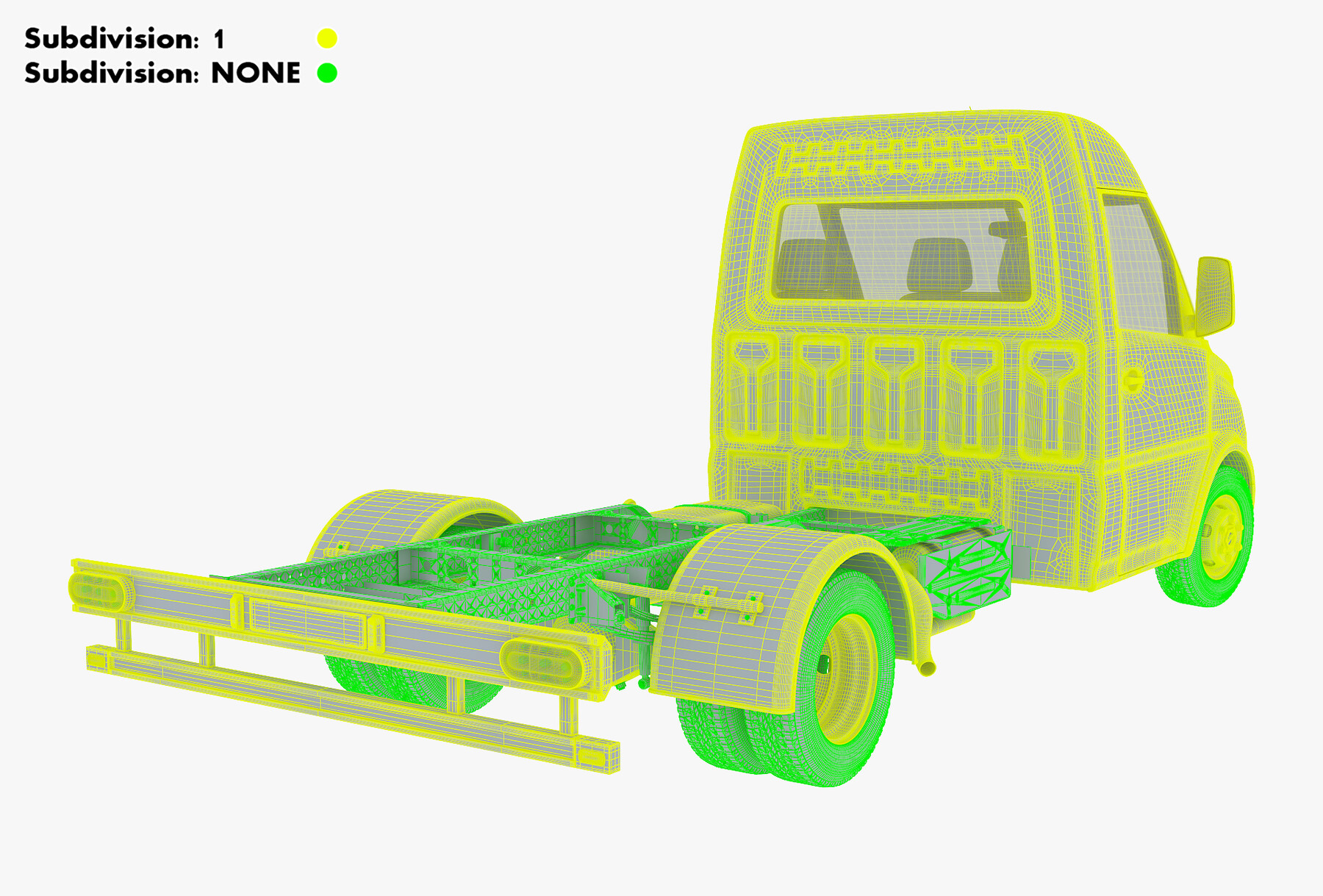 ArtStation - Generic Truck Chassis Frame M 1 | Resources