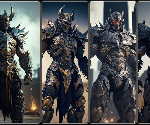 ArtStation - 110 Enraged Warrior Reference Pack | 8K | v.2 | Artworks