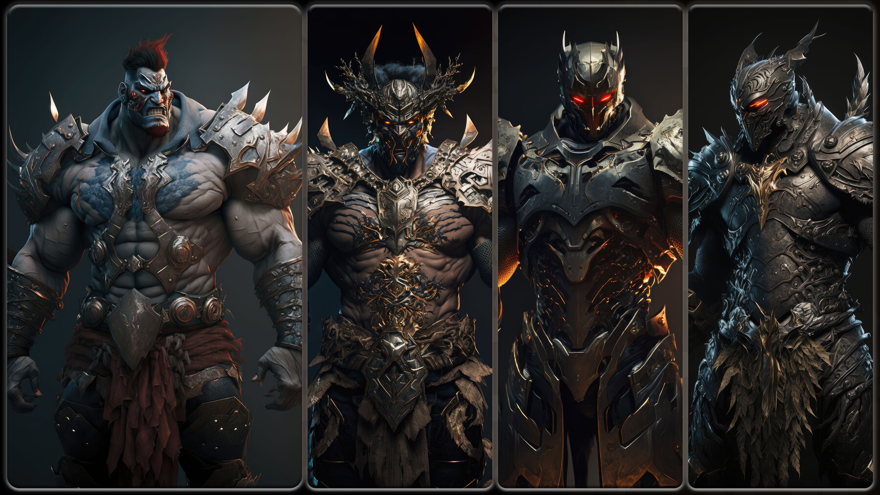 ArtStation - 100 Enraged Warrior Reference Pack | 8K | v.3 | Artworks