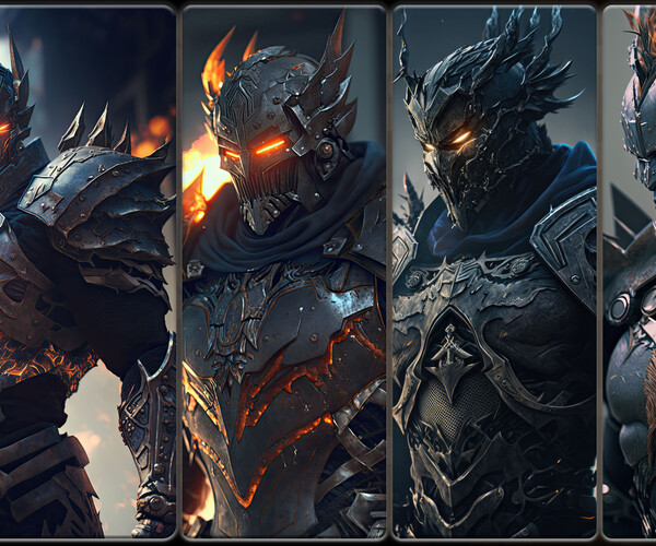 ArtStation - 110 Enraged Warrior Reference Pack | 8K | v.4 | Artworks