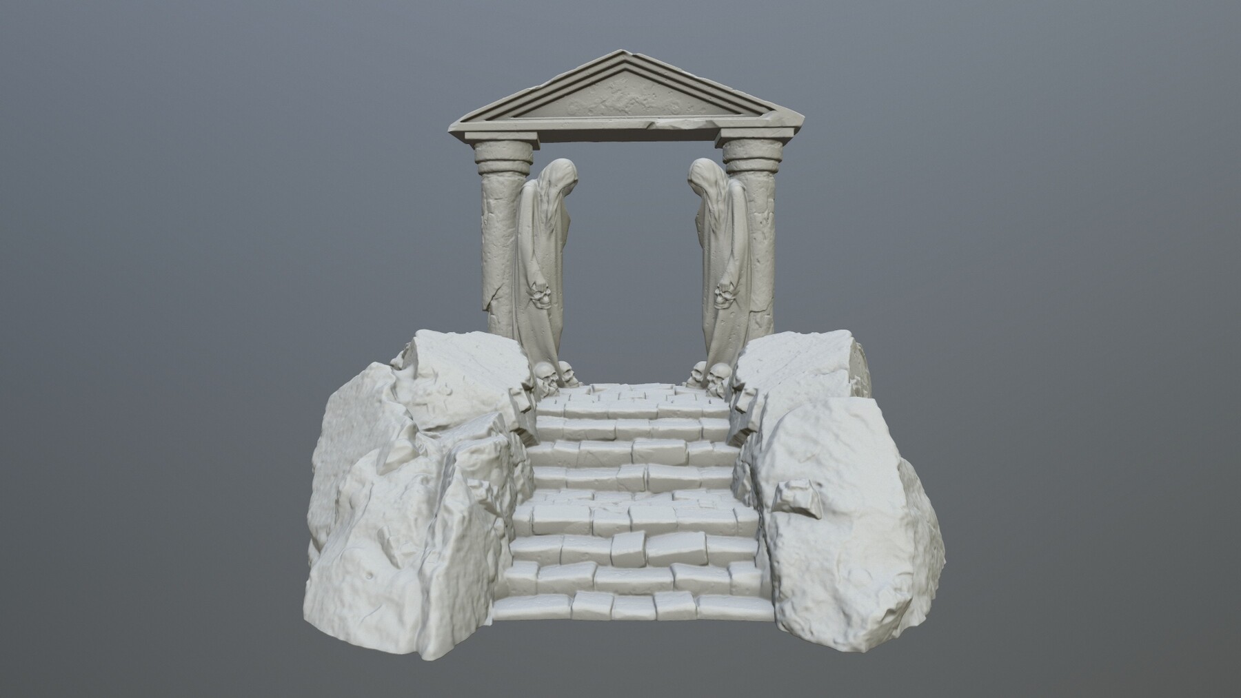 ArtStation - Souls_Gate_Stl | Game Assets