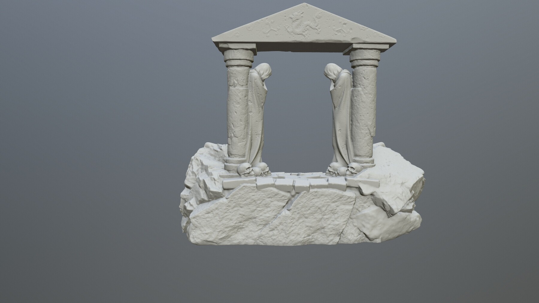 ArtStation - Souls_Gate_Stl | Game Assets