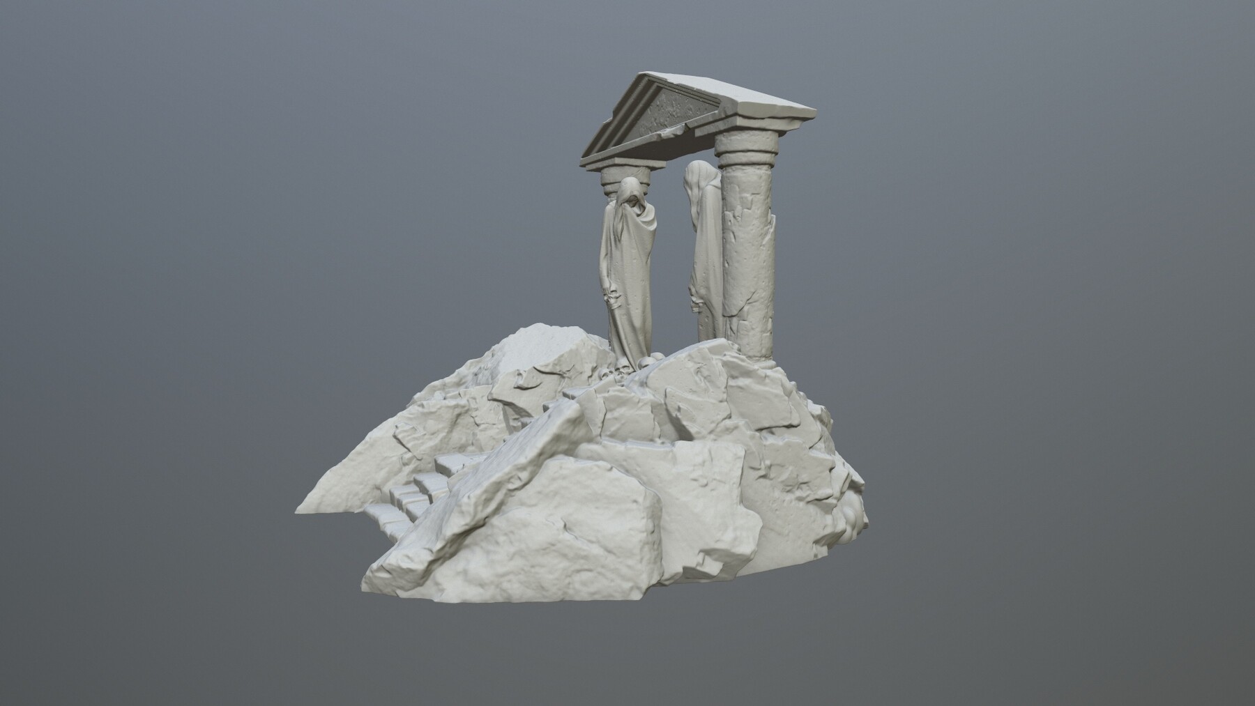 ArtStation - Souls_Gate_Stl | Game Assets