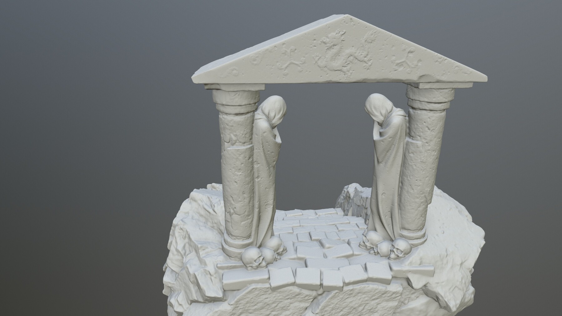 ArtStation - Souls_Gate_Stl | Game Assets