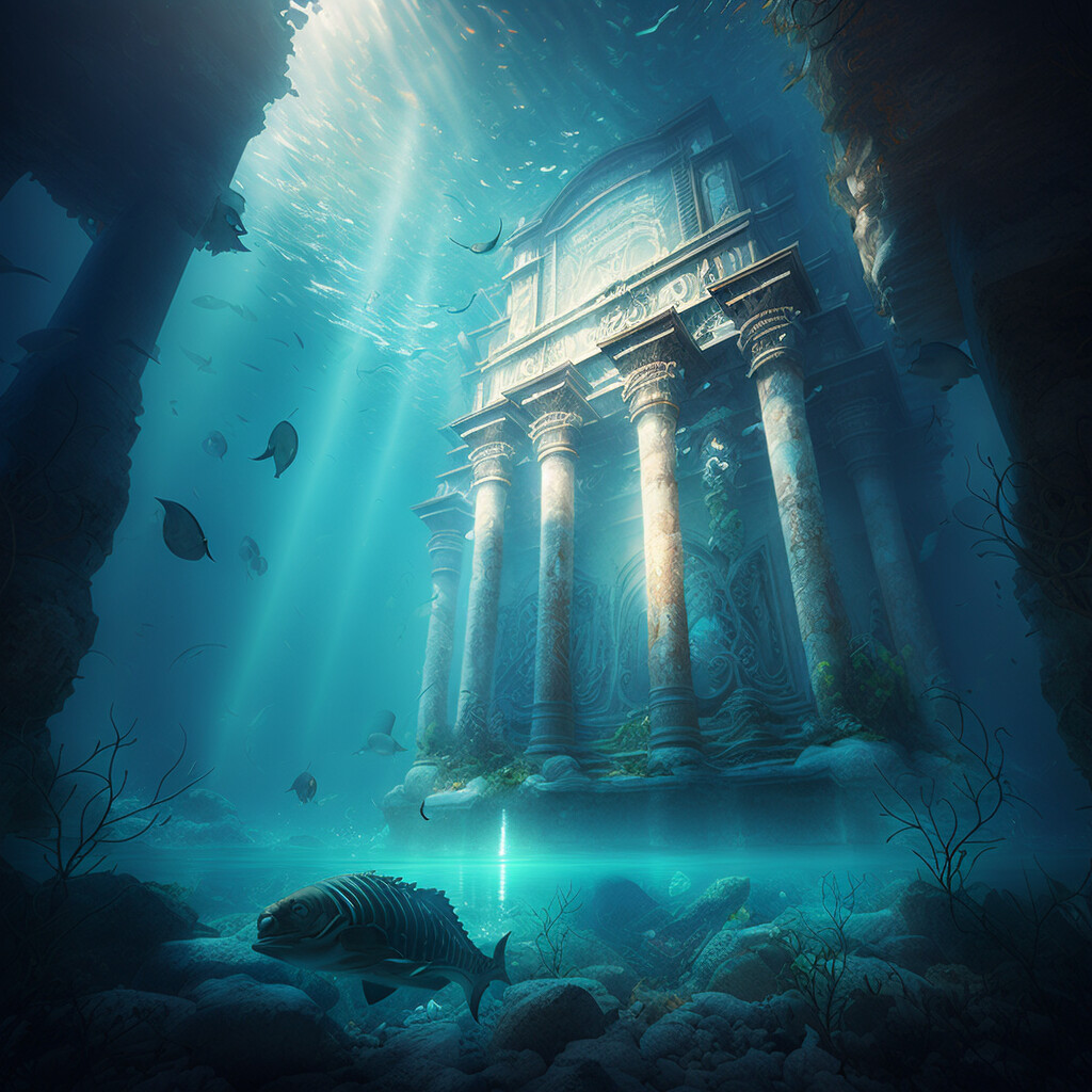 ArtStation - Submerged Atlantis: A City of Marble Beneath the Waves 7 ...