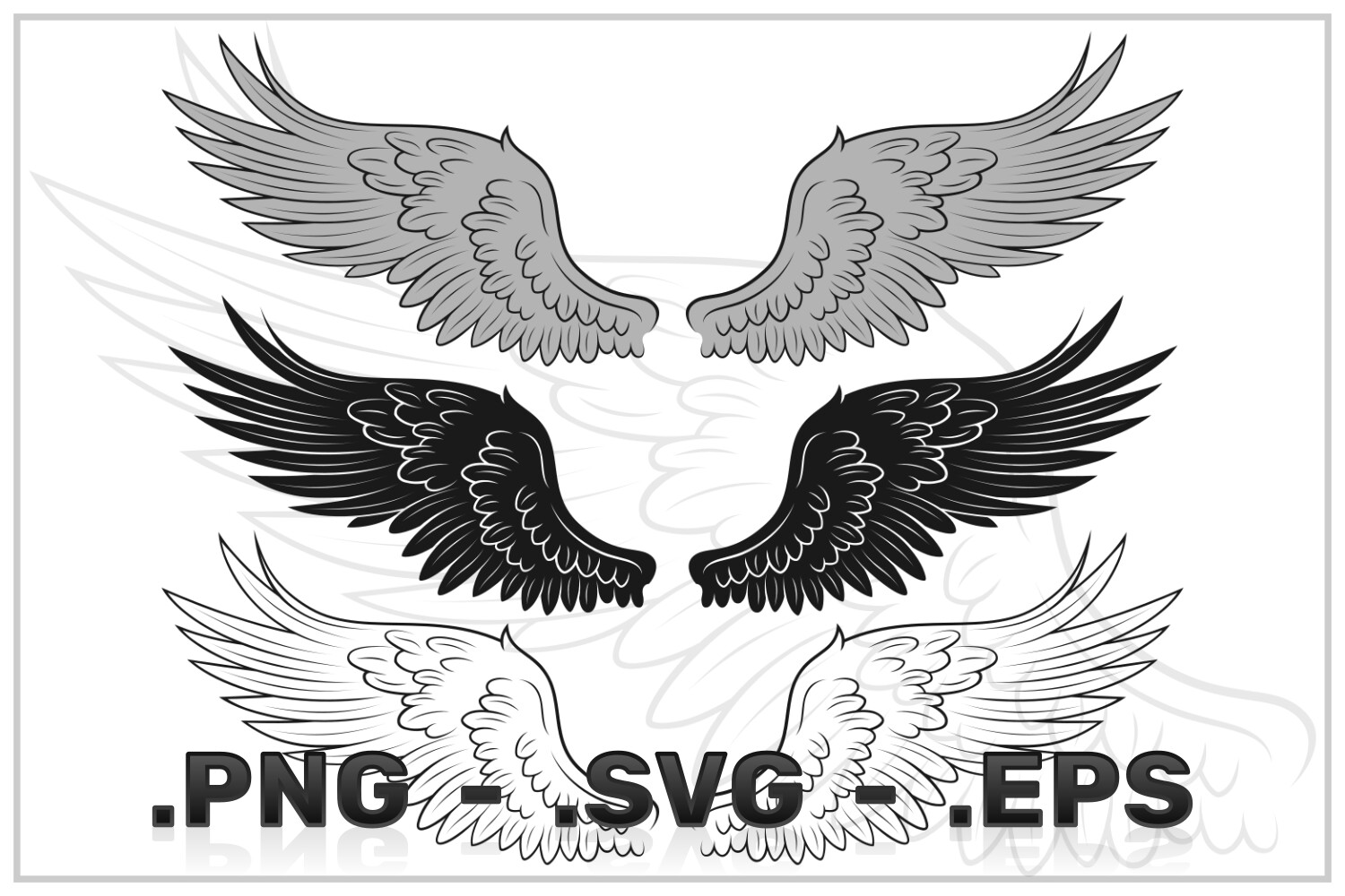 ArtStation - Angel Wings Vector Design | Artworks