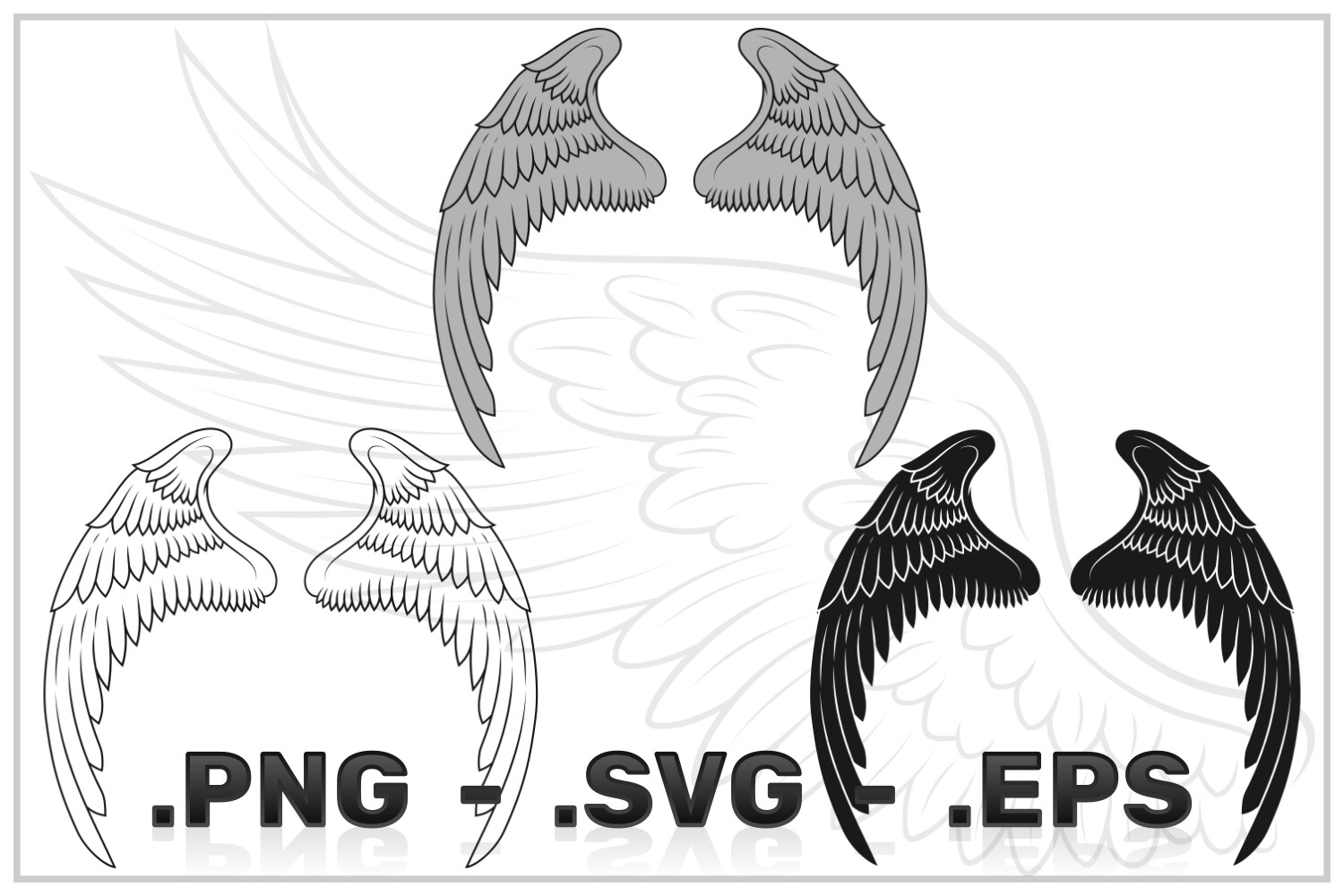 ArtStation - Angel Wings Vector Design | Artworks