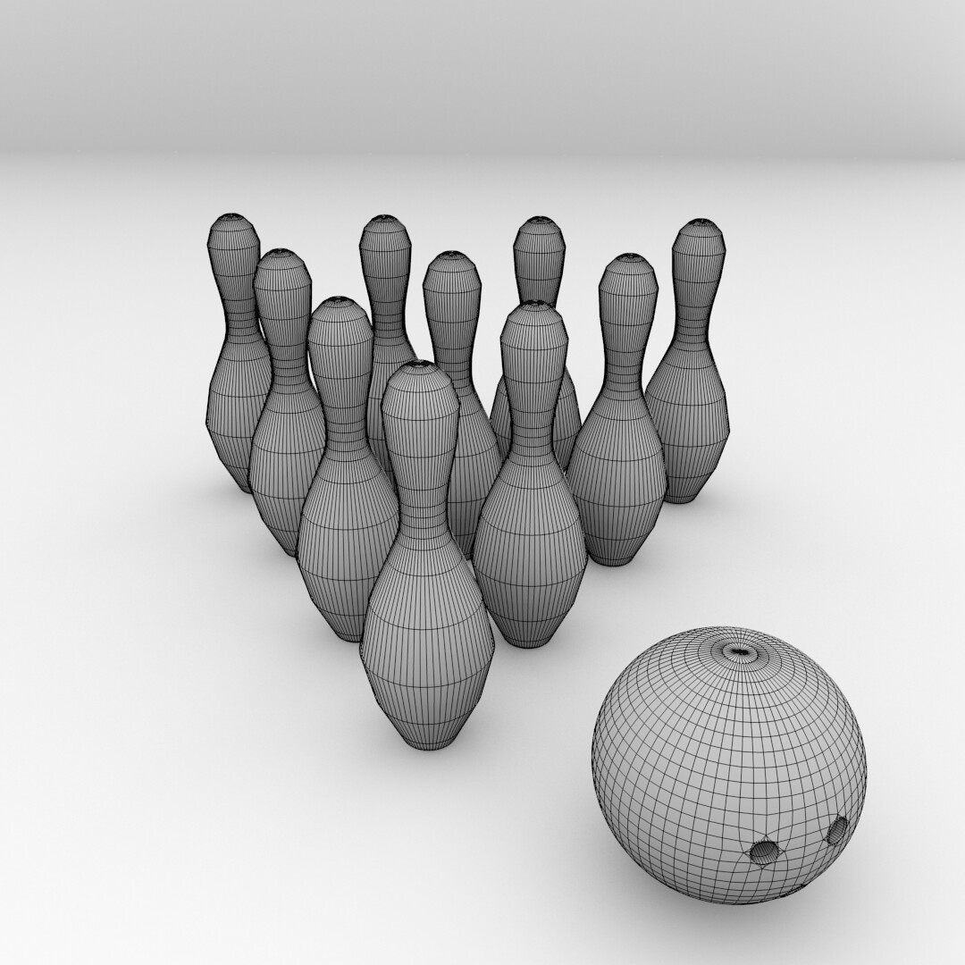 ArtStation - Bowling Set | Resources