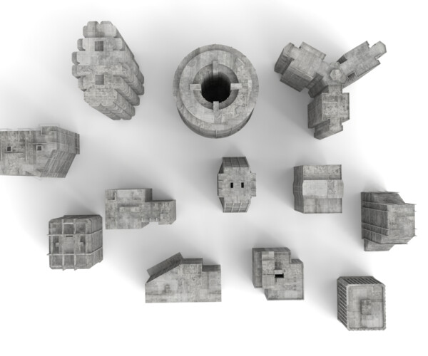 ArtStation - Unfinished Buildings | Resources