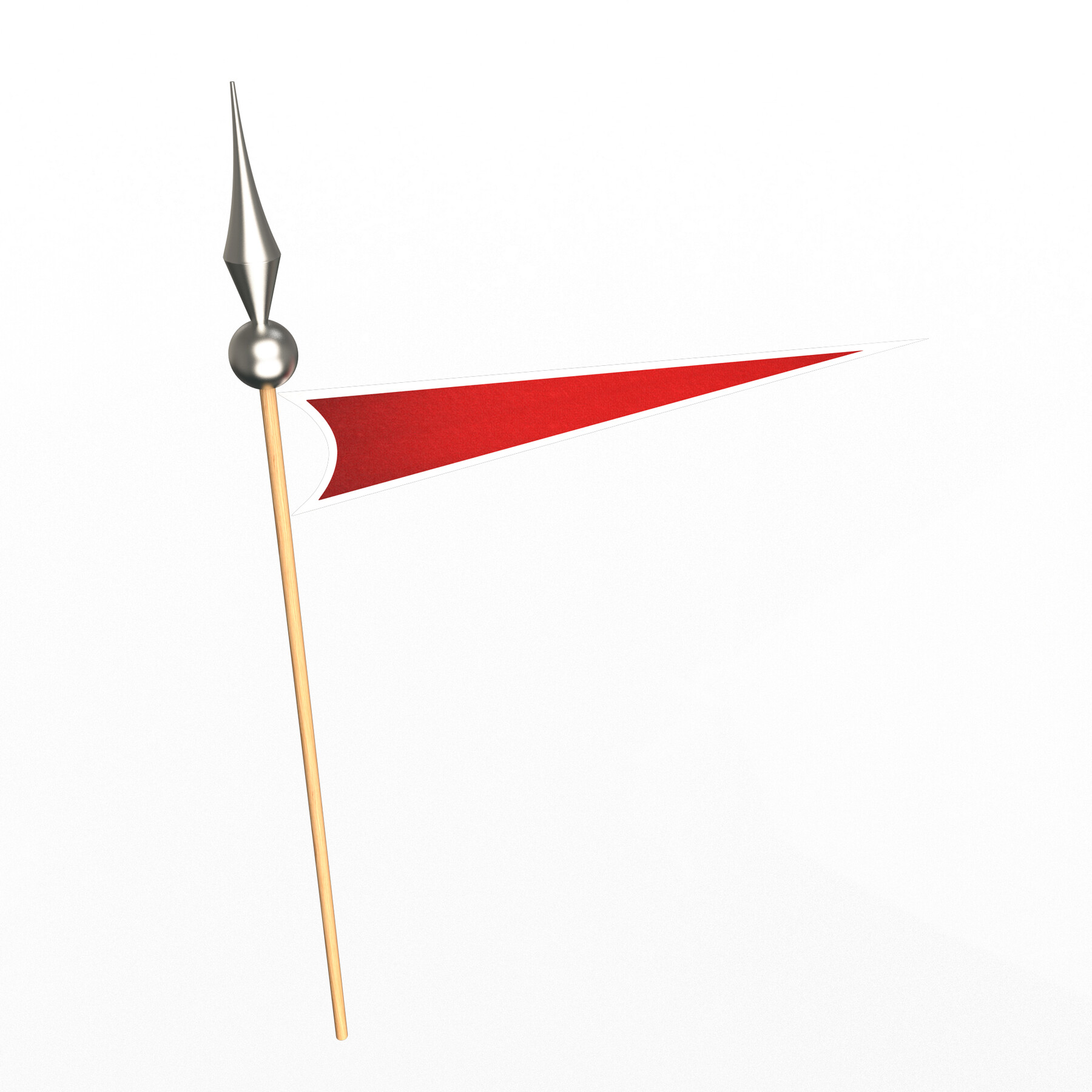 ArtStation - Medieval Long Flag | Resources