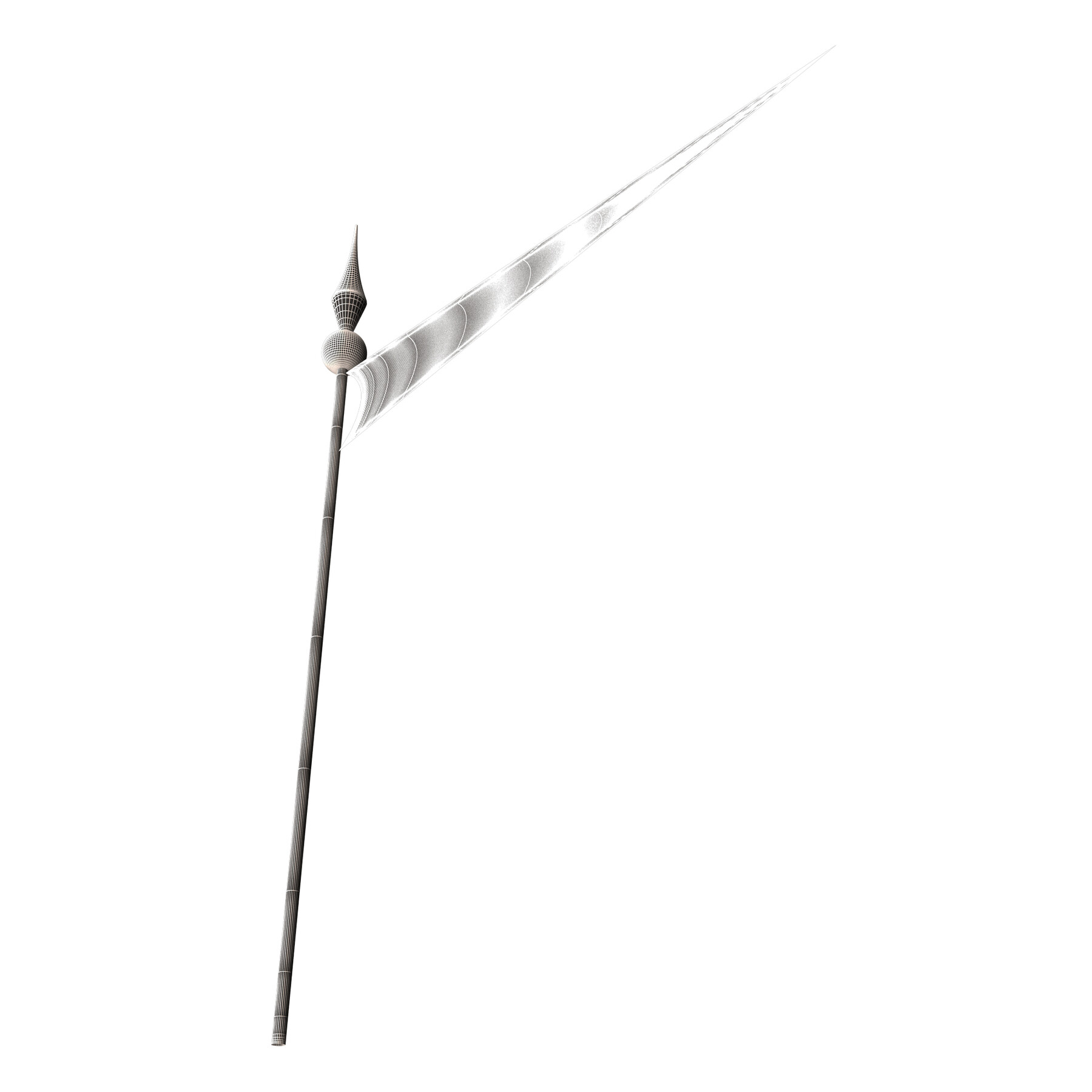 ArtStation - Medieval Long Flag | Resources