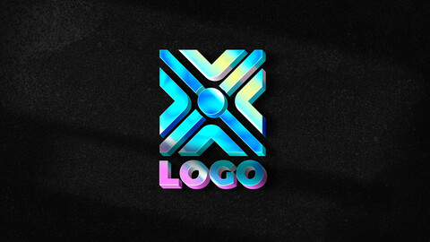 ArtStation - 3D Logo PSD fully editable text effect. Layer style PSD ...