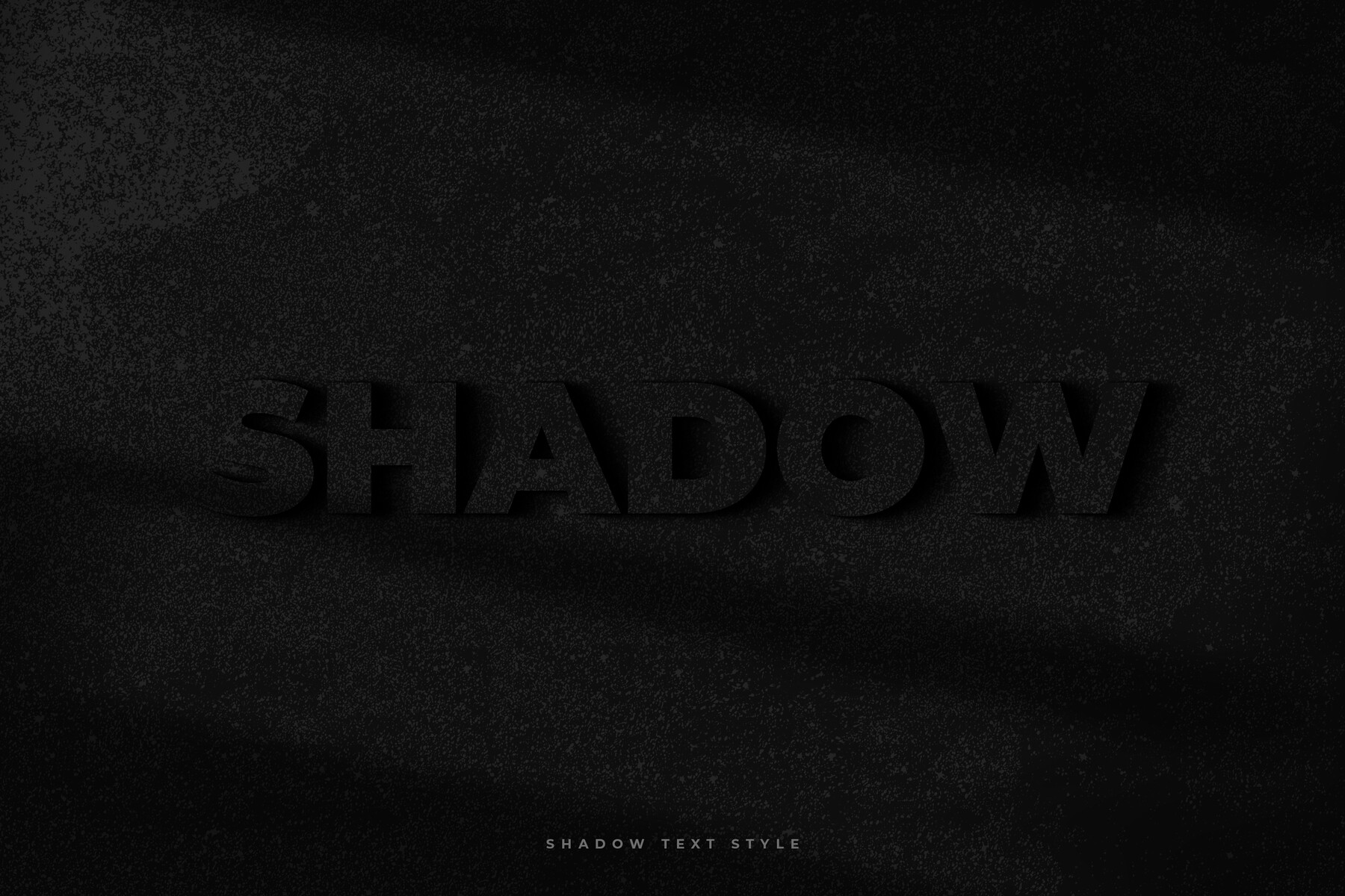 ArtStation - 3D Shadow PSD fully editable text effect. Layer style PSD ...