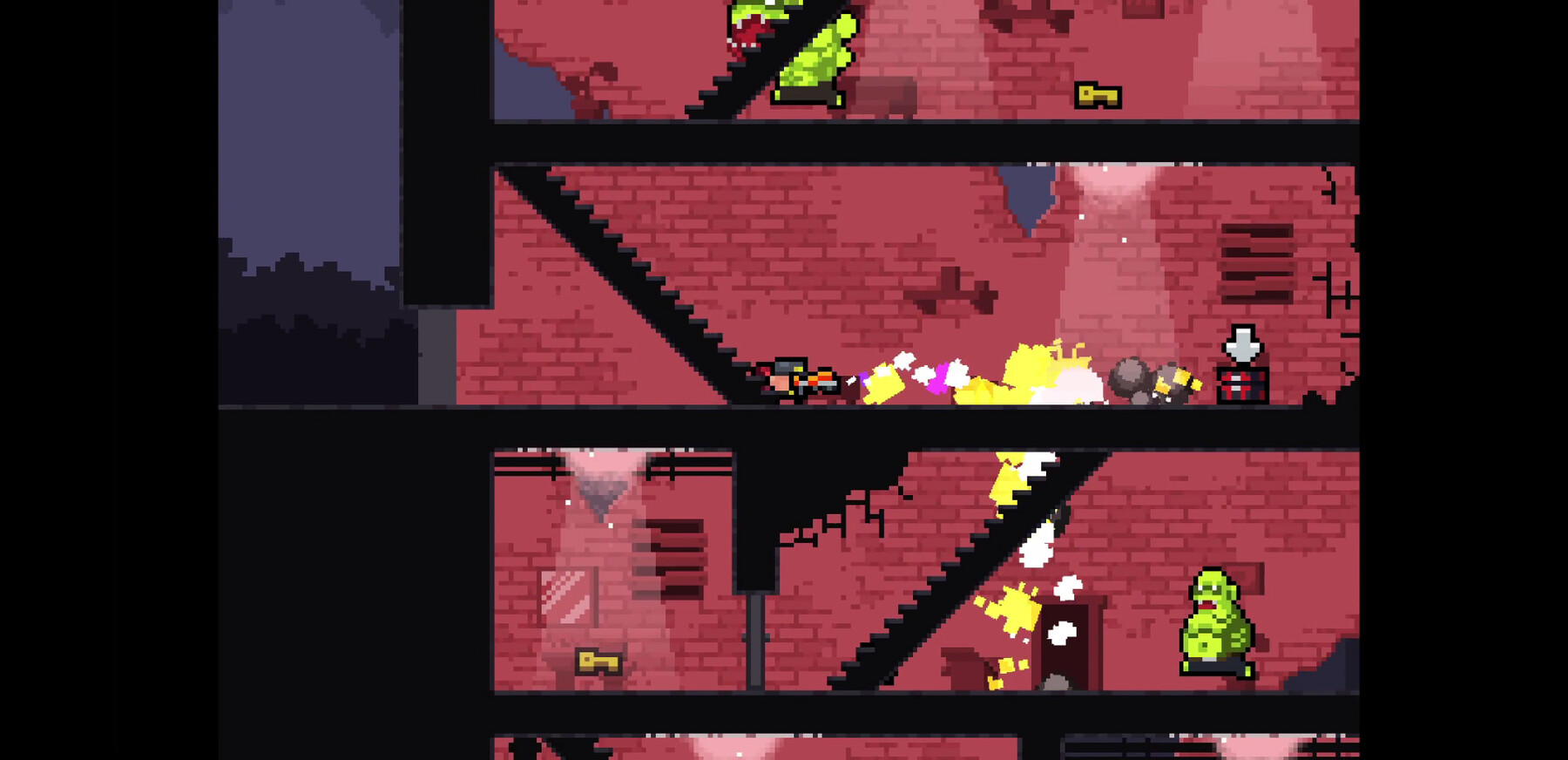 ArtStation - Zombie Sidescrolling Asset Pack | Game Assets