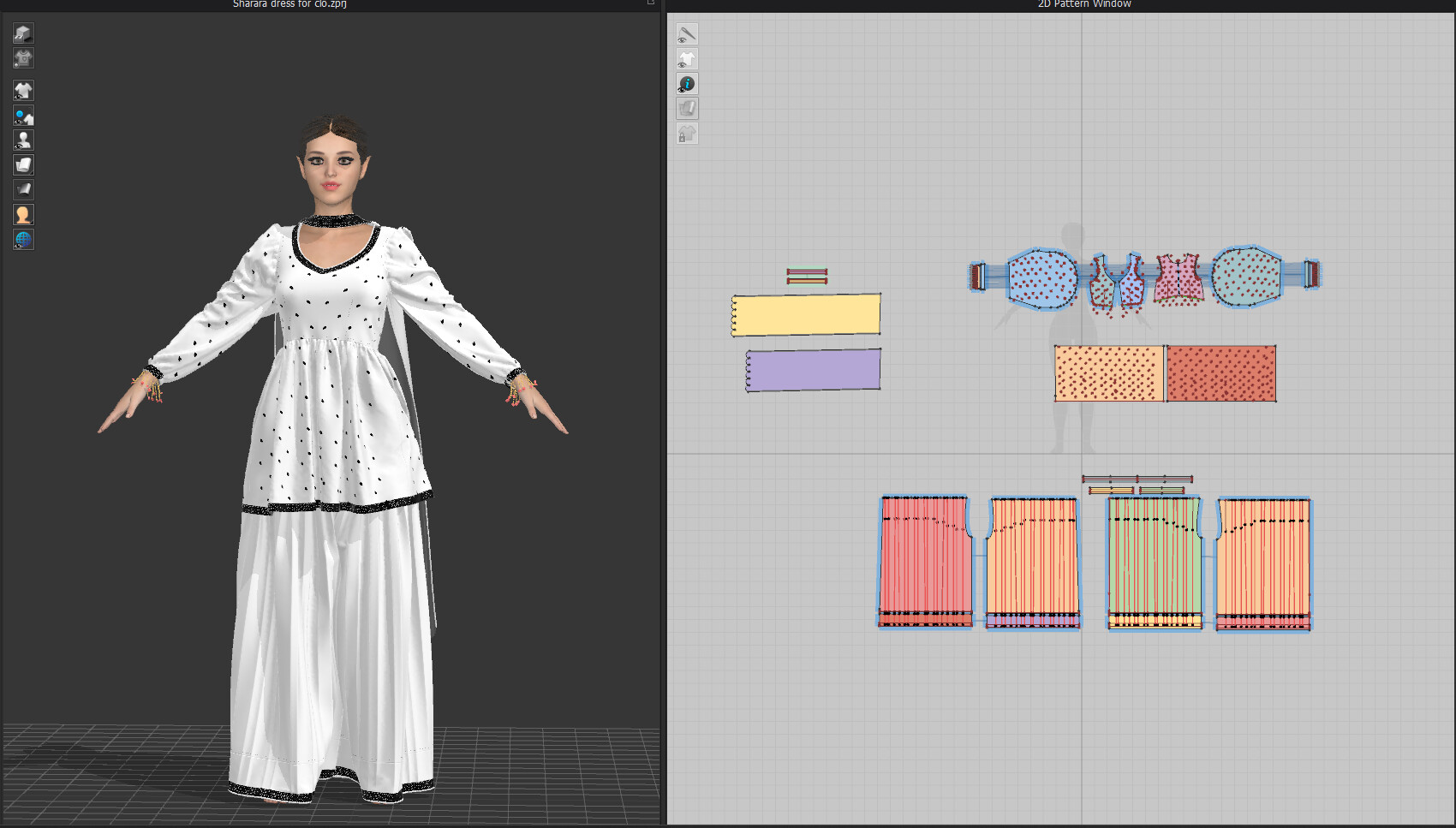 ArtStation - Girl in Indian Wear | Resources