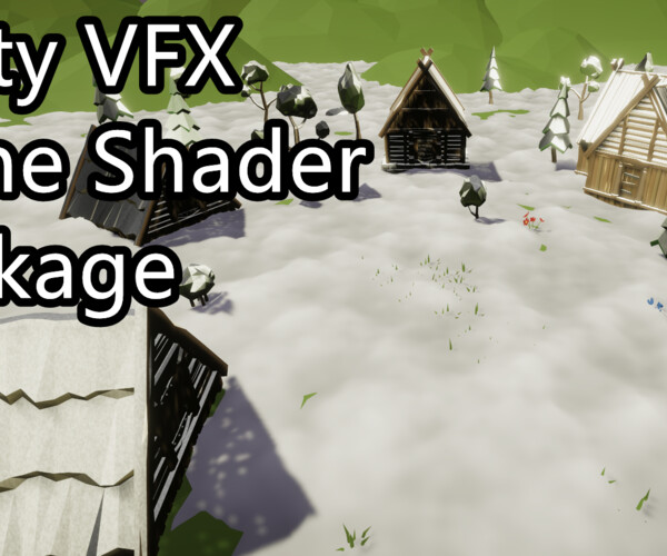 Artstation Unity Vfx Plane Shader Pack Game Assets