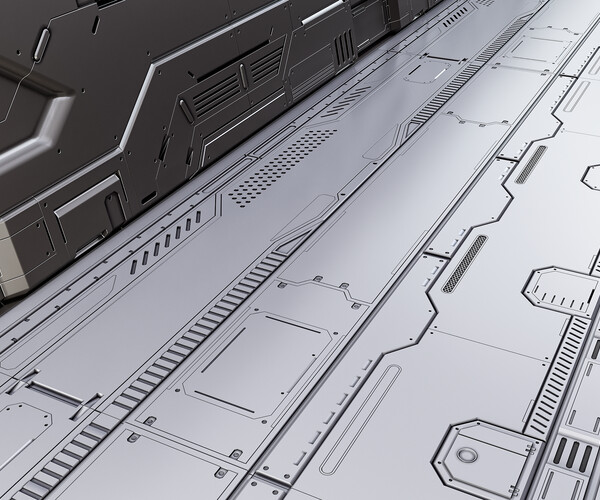 ArtStation - SCI-FI FLOOR PANELS VOL.02 | Resources